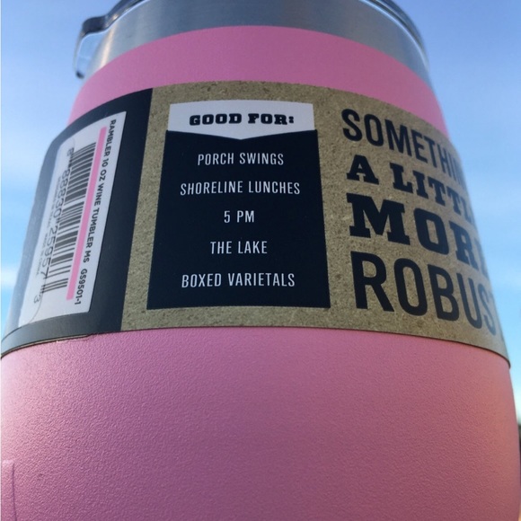 Yeti | Dining | Nwt Set Of Two Yeti Power Pink Oz Wine Ramblers With ...